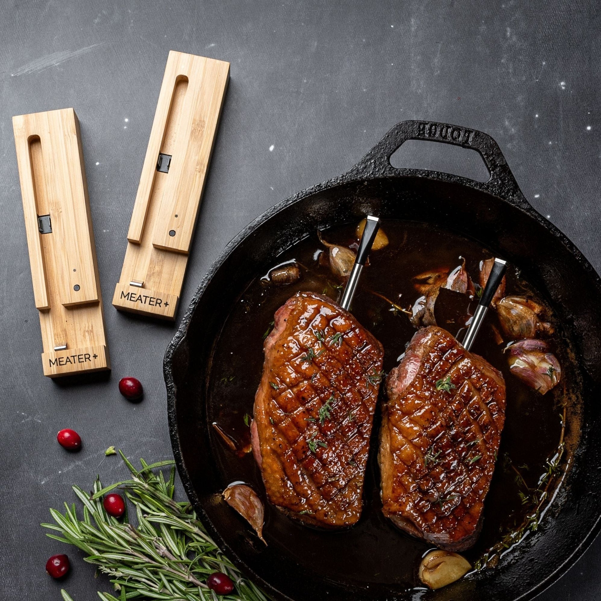 MEATER Plus | 50m Long Range Smart Wireless Meat Thermometer with ...